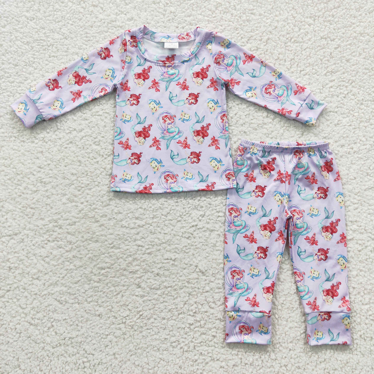Girls Fish Mermaid Pajamas – ZHOHAO03