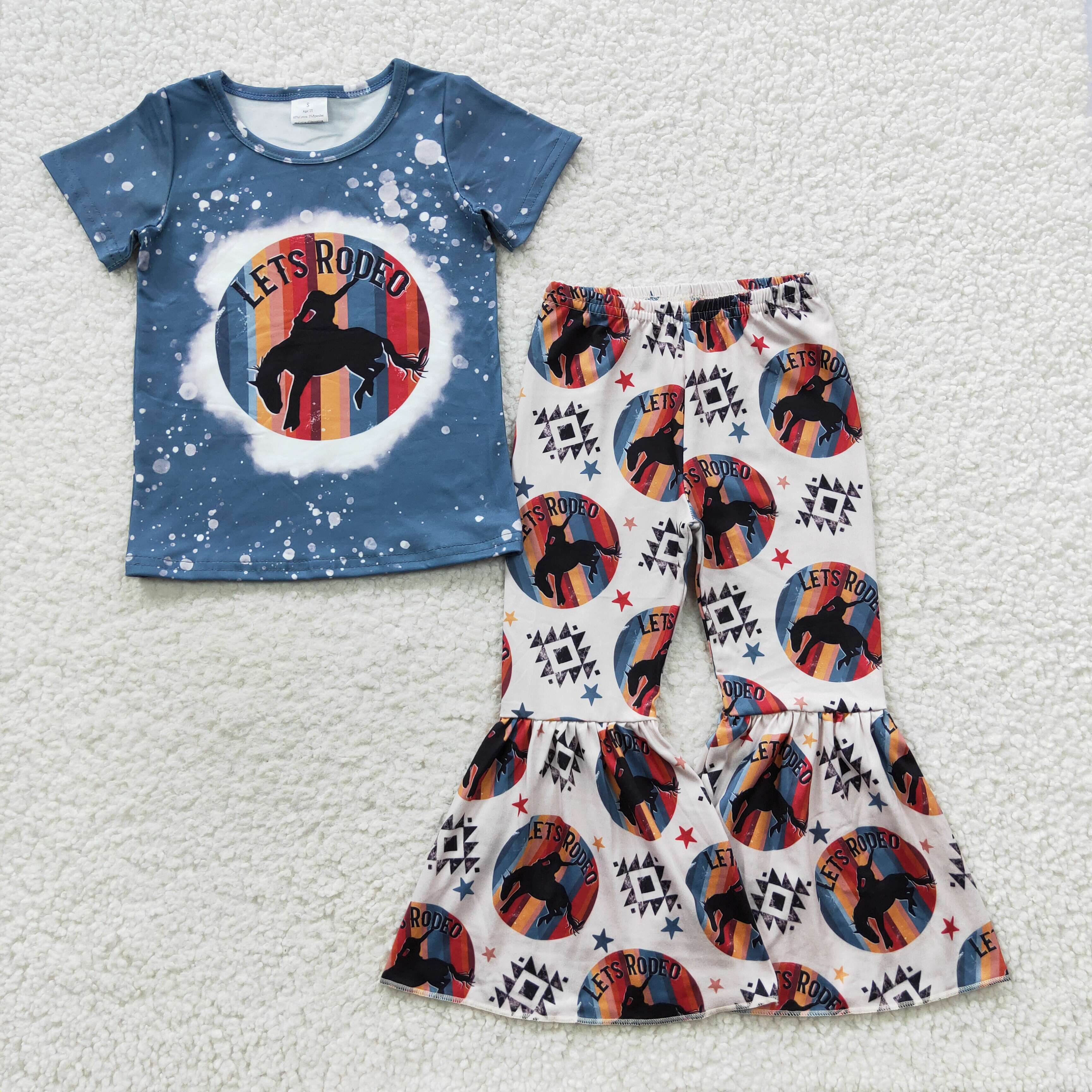 GSPO0671 Girls Let's Rodeo Outfits – ZHOHAO03