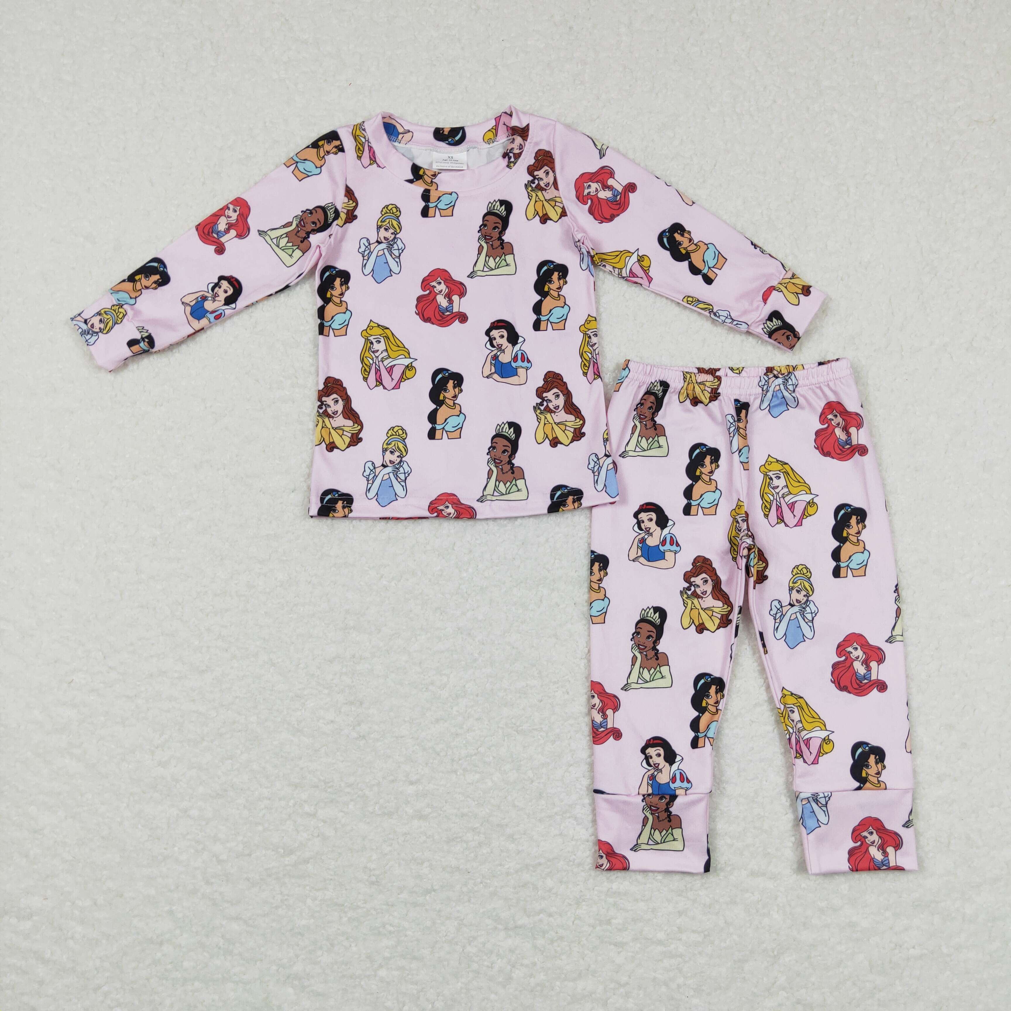 GLP0970 Girls Princess Pajamas – ZHOHAO03