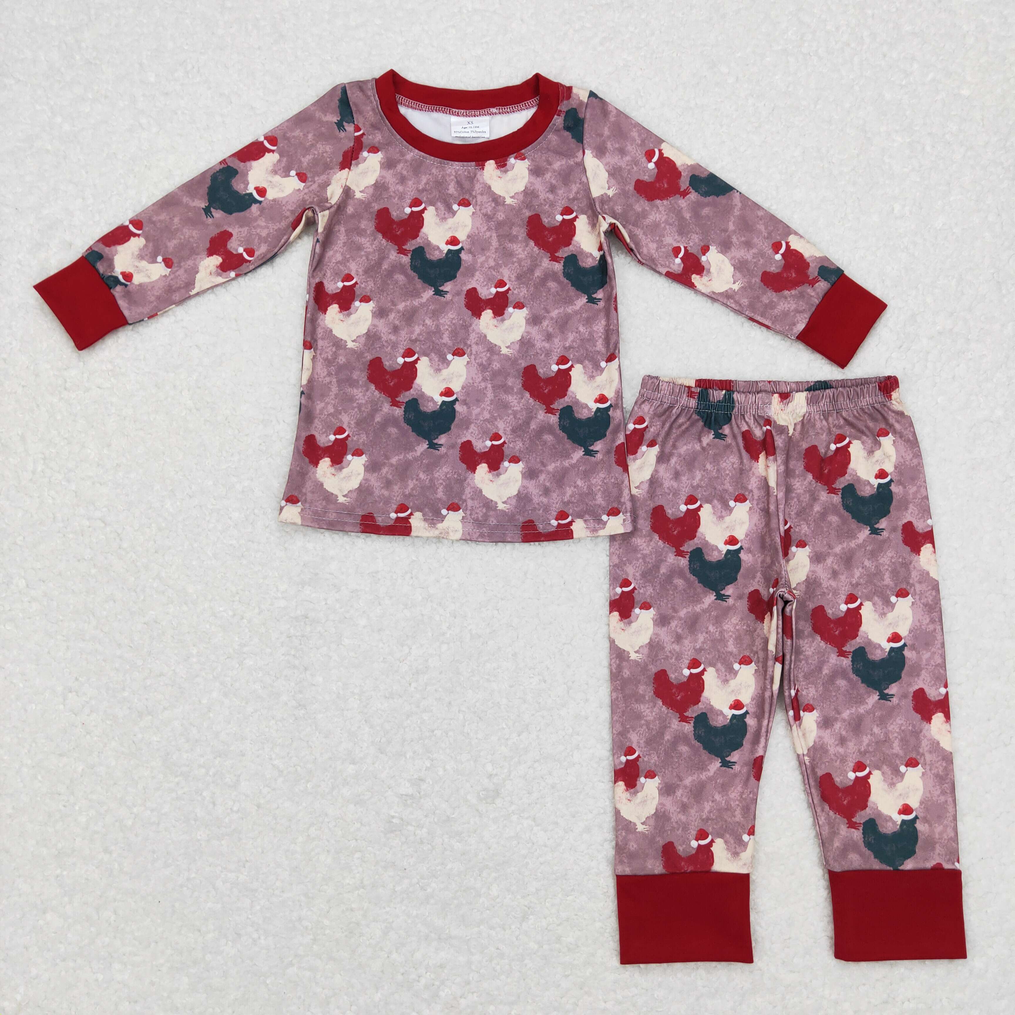BLP0374 Boys Chicken Pajamas – ZHOHAO03
