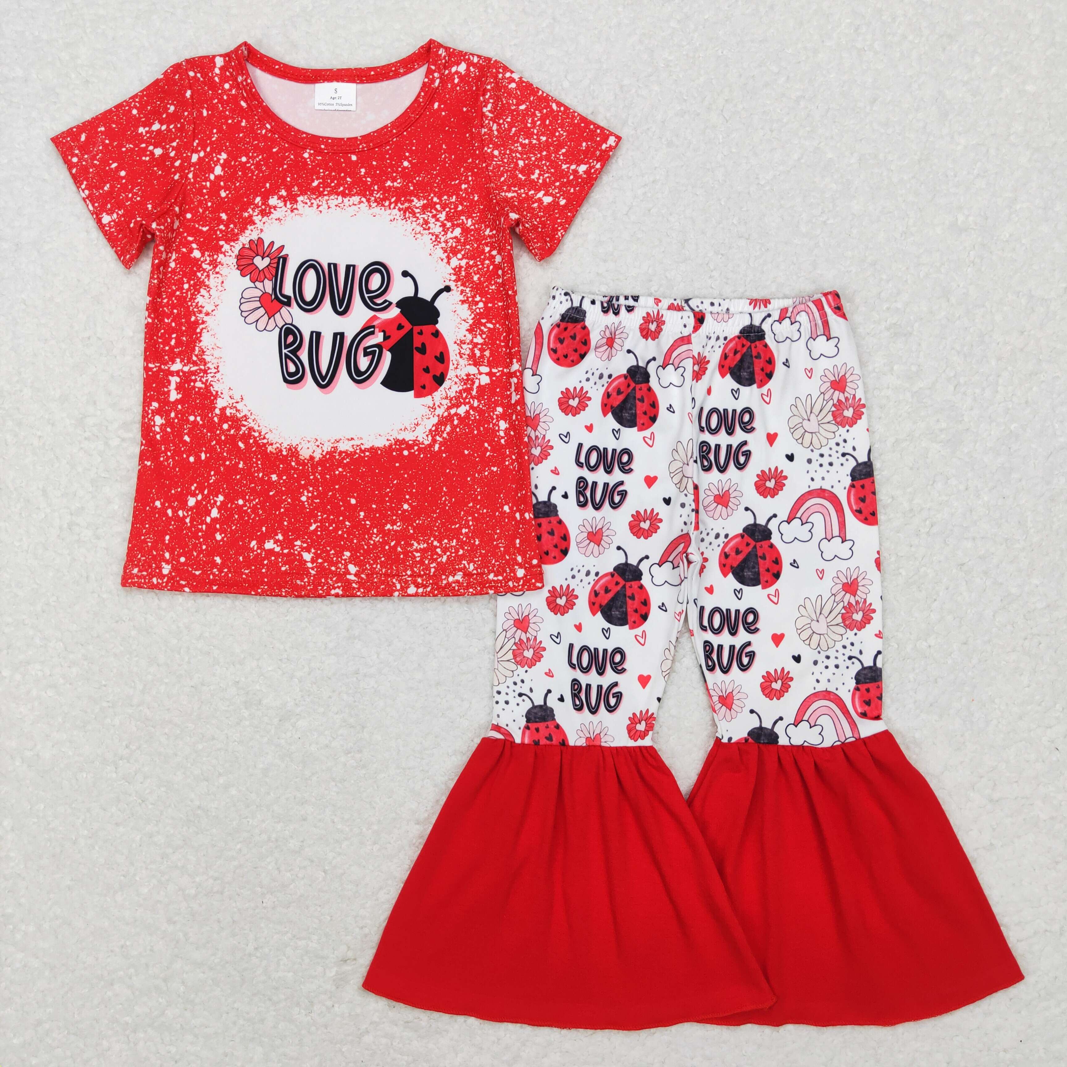 GSPO1102 Girls Love Bug Outfits – ZHOHAO03