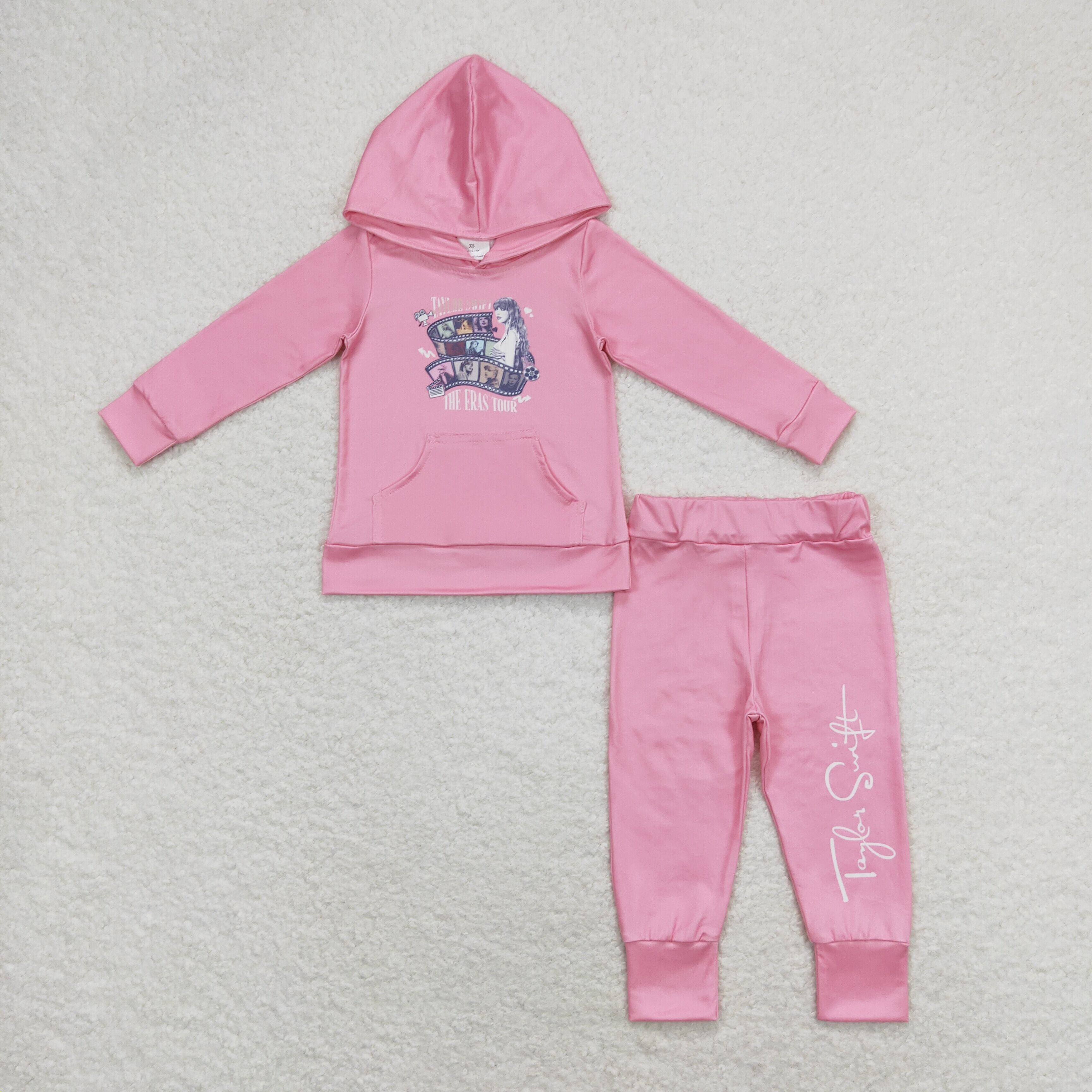 GLP1170 Girls Pink Singer Hoodies – ZHOHAO03