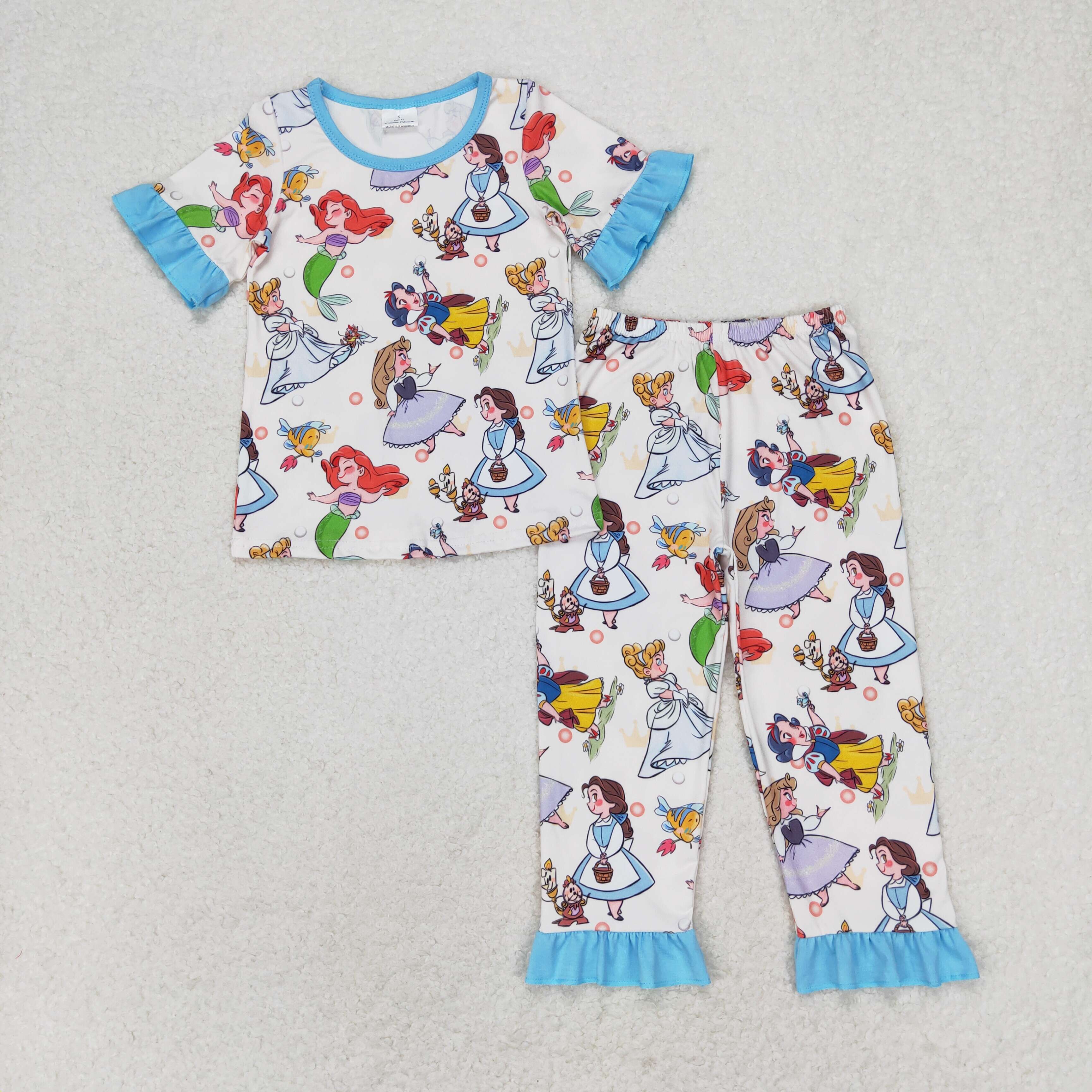 GSPO1556 Girls Princess Pajamas – ZHOHAO03