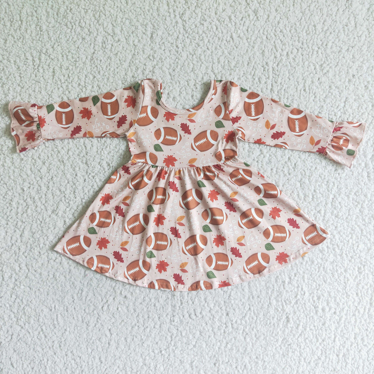 Girls Football Dress Long Sleeves – ZHOHAO03