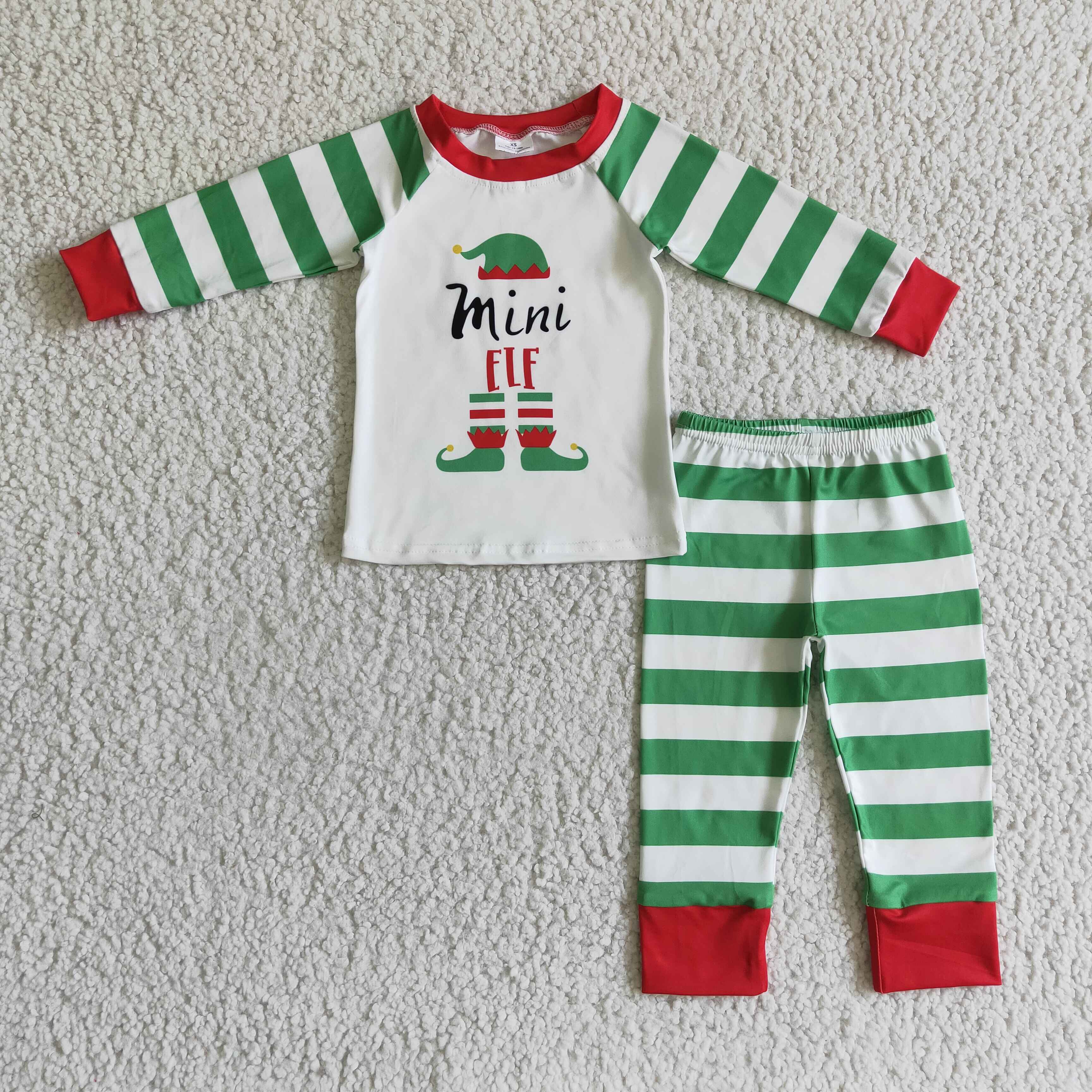BLP0066 Boys Christmas Mini Pajamas – ZHOHAO03