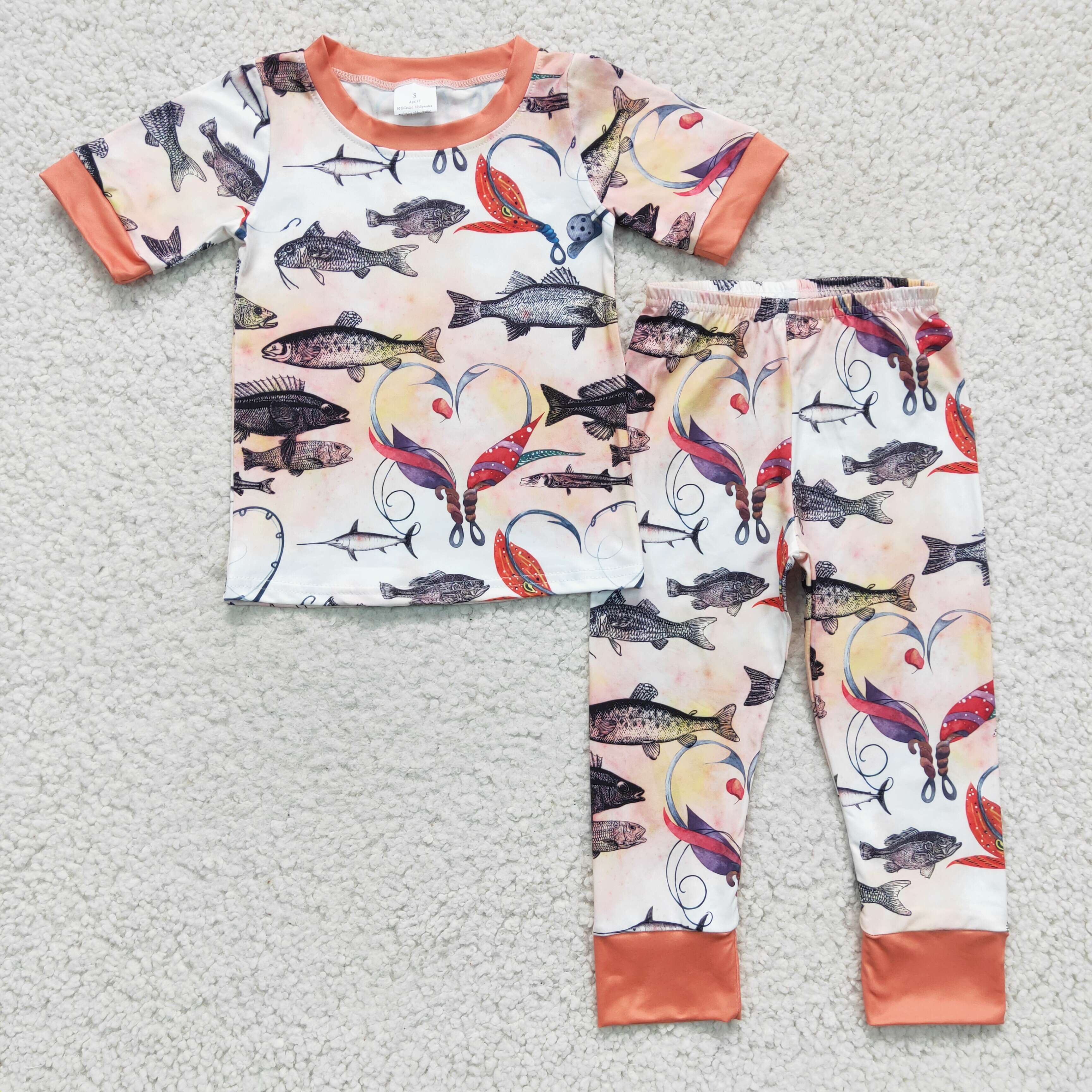 BSPO0041 Boys Fishing Pajamas – ZHOHAO03