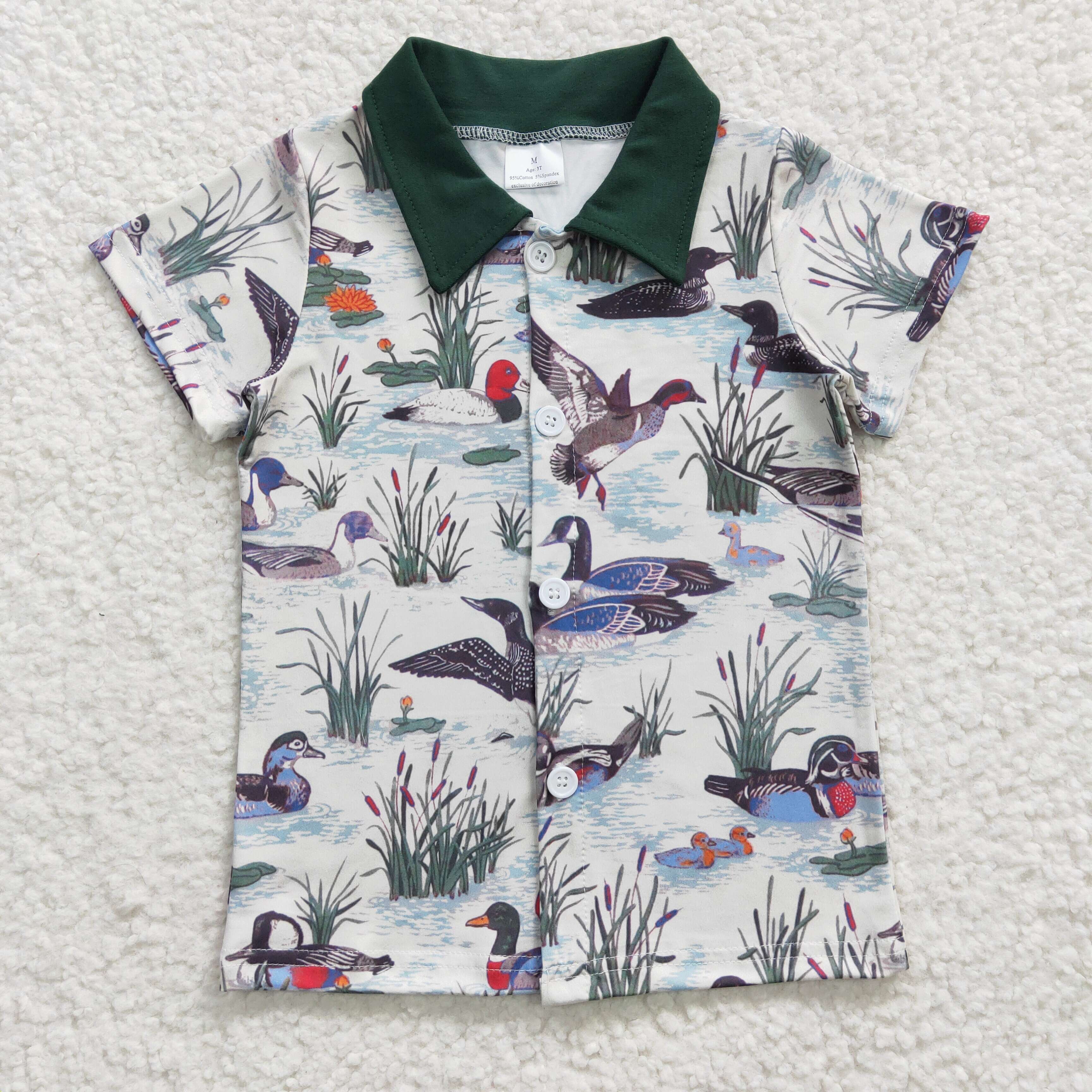 Boys Mallard Top Shirt – ZHOHAO03
